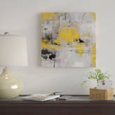 Bless international Stone Gardens III Yellow On Paper by Silvia Vassileva Print | Wayfair
